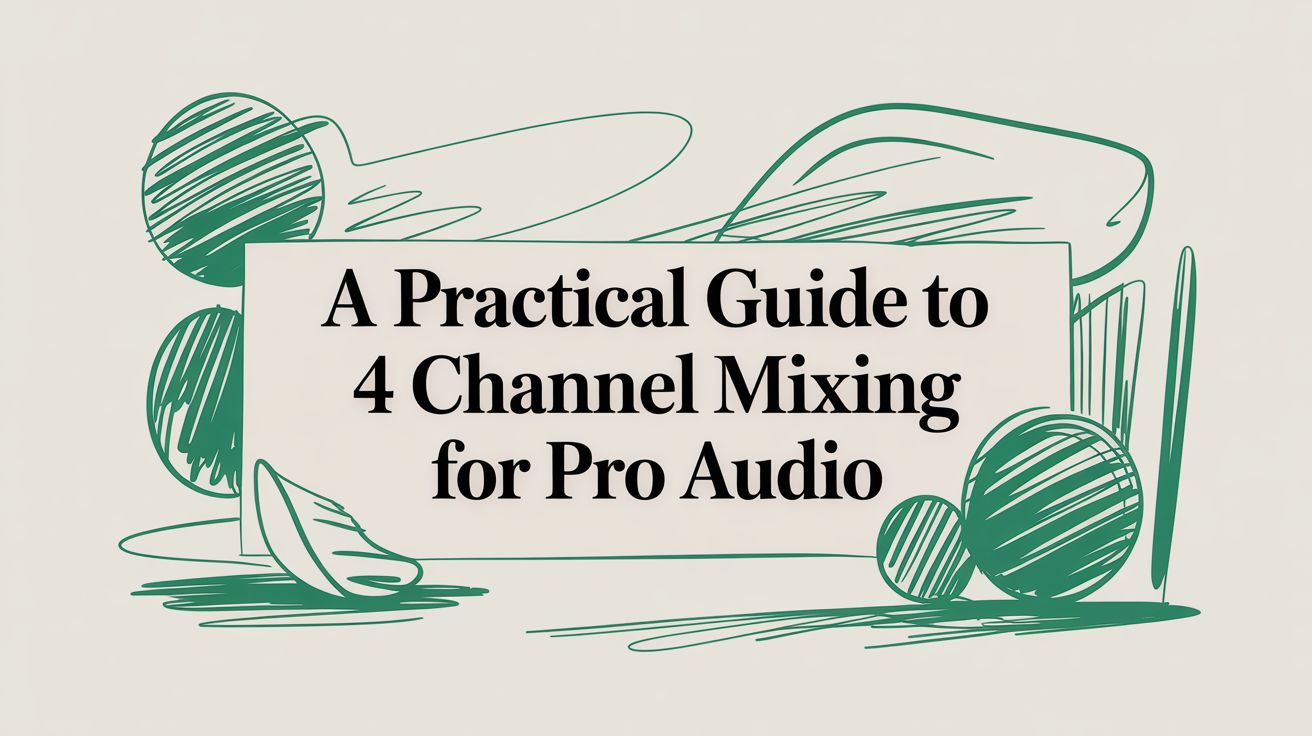 A Practical Guide to 4 Channel Mixing for Pro Audio – Epic Audio Ltd