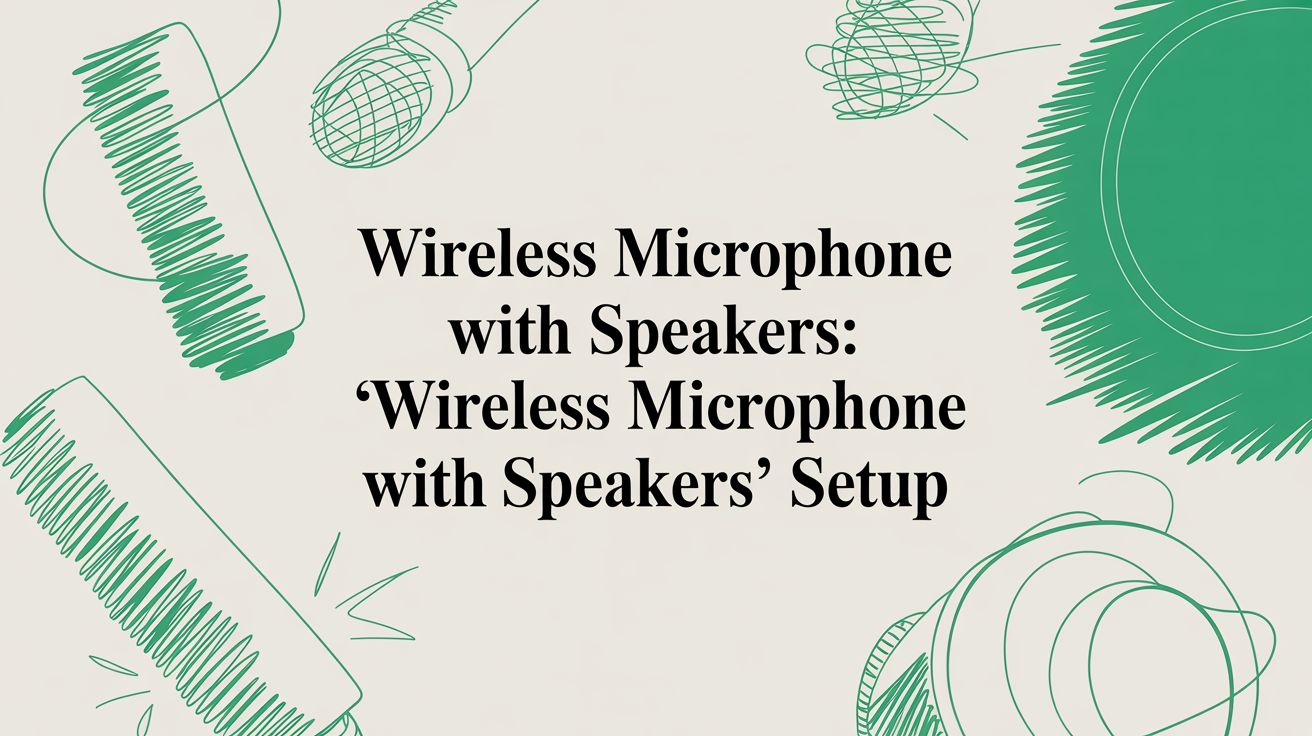 Wireless microphone with speakers: 'wireless microphone with speakers ...