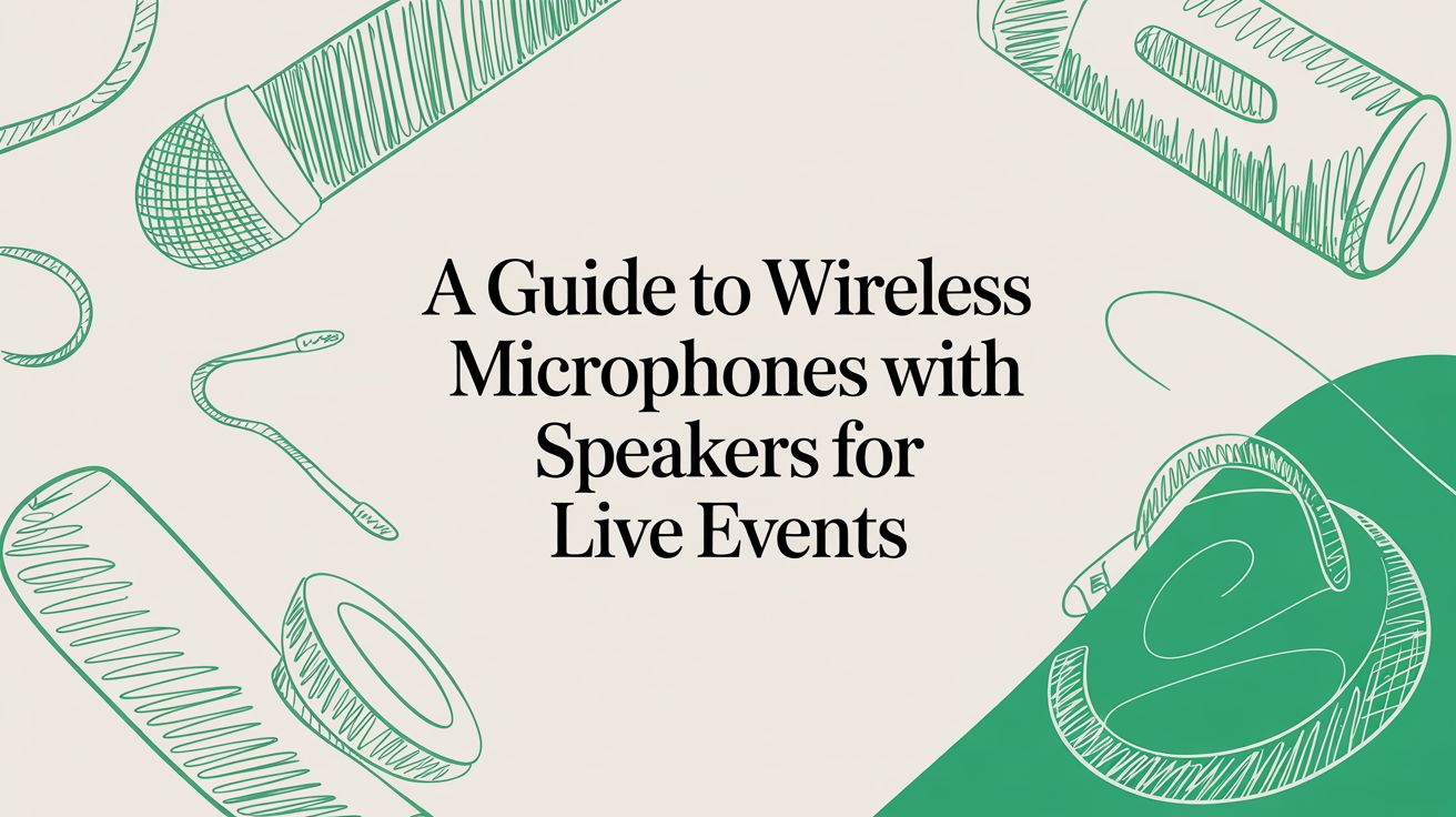 A Guide to Wireless Microphones with Speakers for Live Events – Epic ...