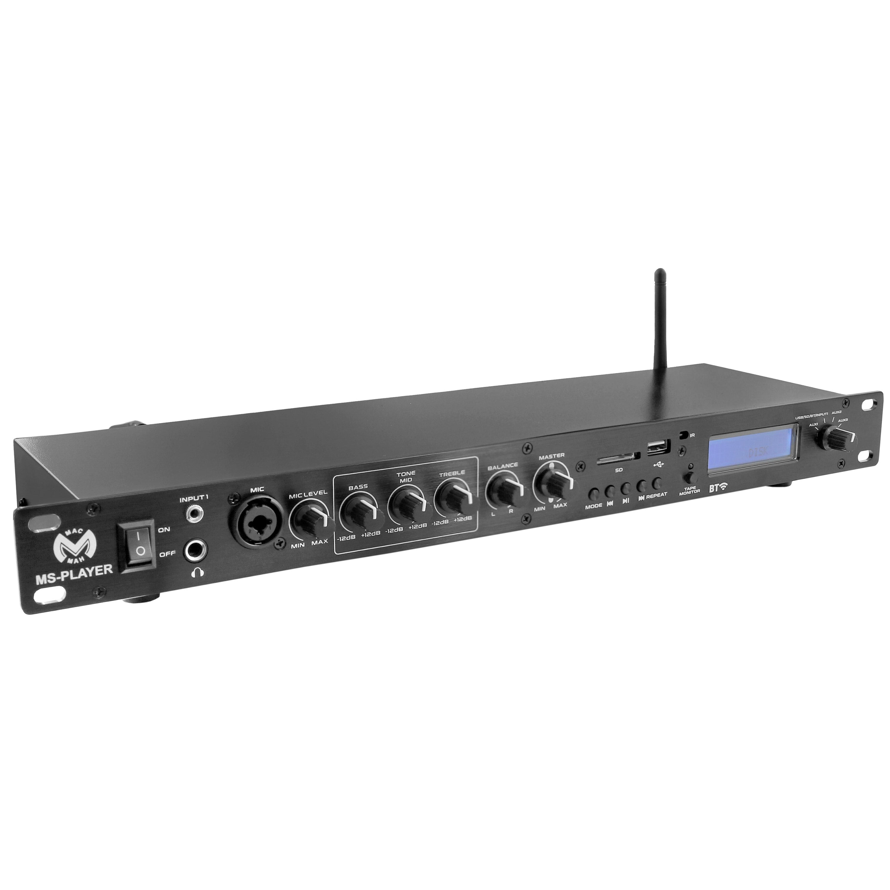 MAC MAH MSPLAYER Multi source mixer/player with bluetooth – Epic Audio Ltd